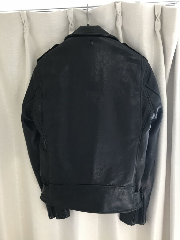 【schott 513UST】オールブラックのワンスターダブルライダースを紹介！荒々しいシボ革で不良っぽくキメる！ - スケオのアメカジ紹介ブログ